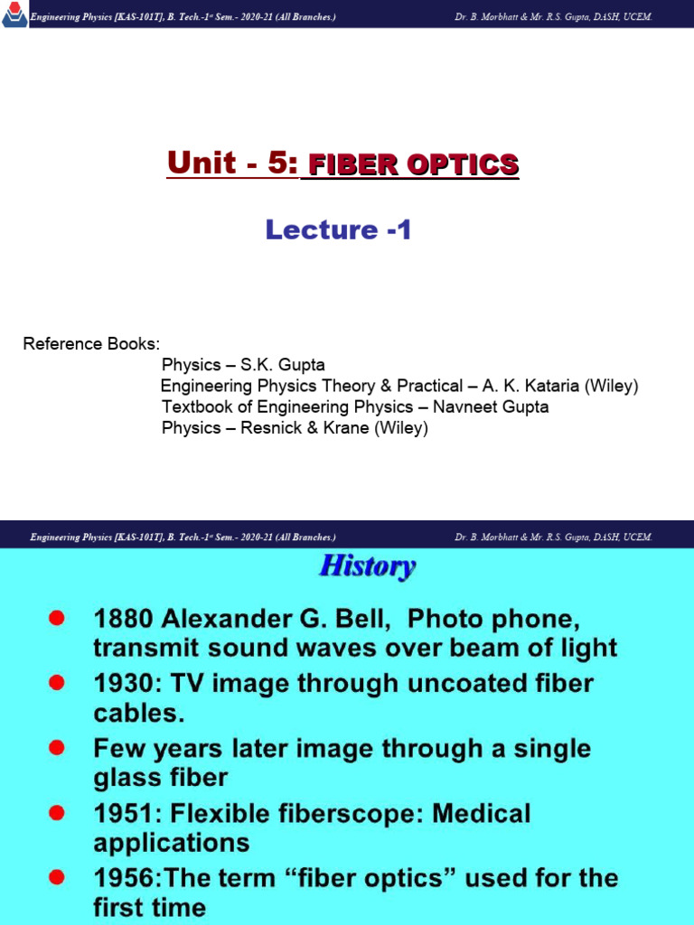 Fiber | Download Free PDF | Dispersion (Optics) | Optical Fiber