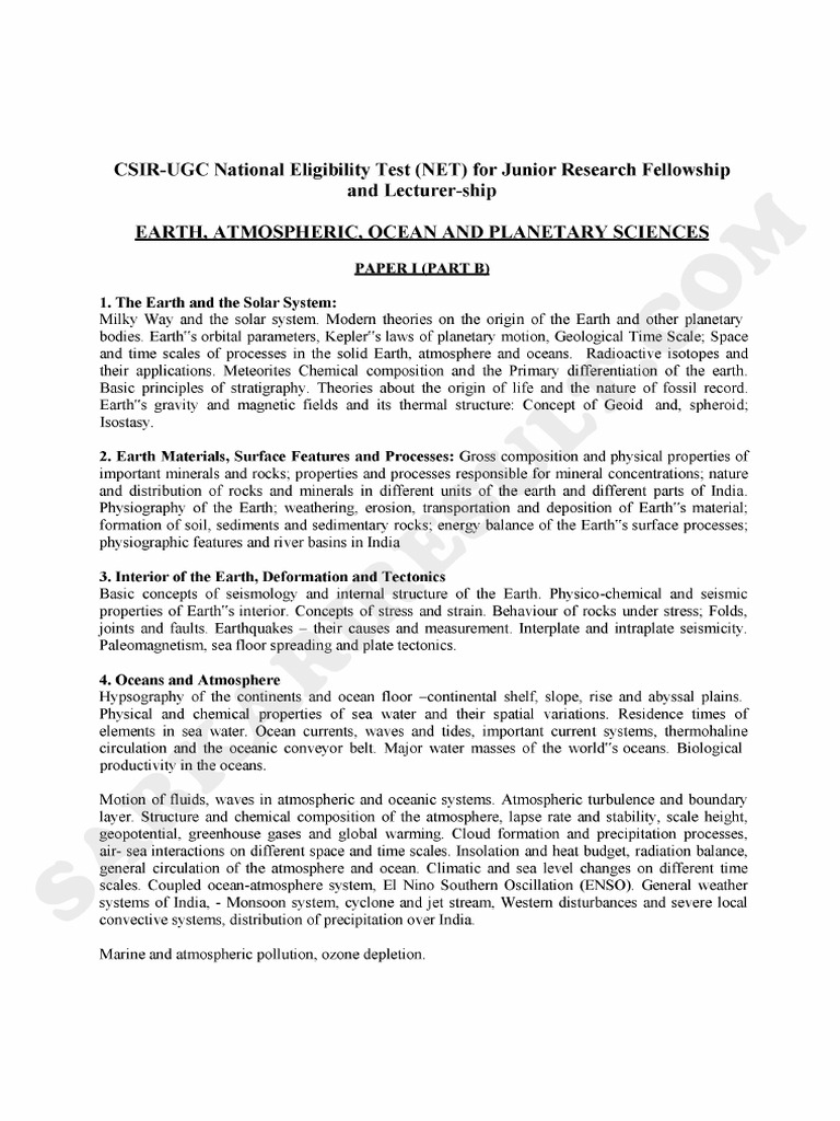 Earth Sciences | PDF