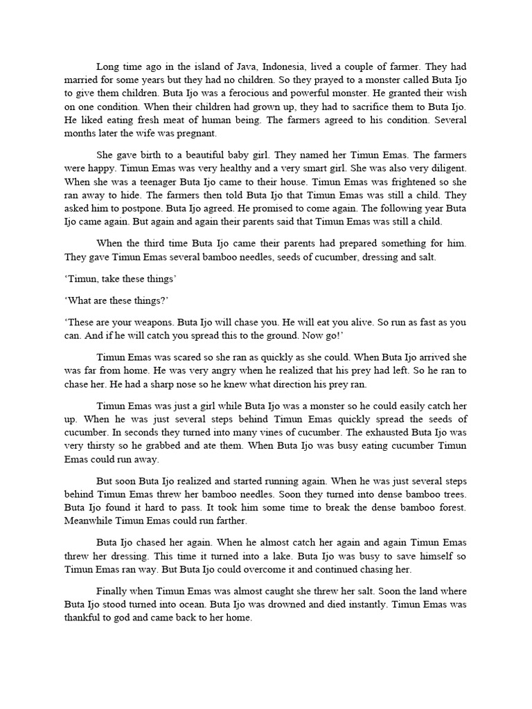 Contoh Narrative Pdf Religion Spirituality