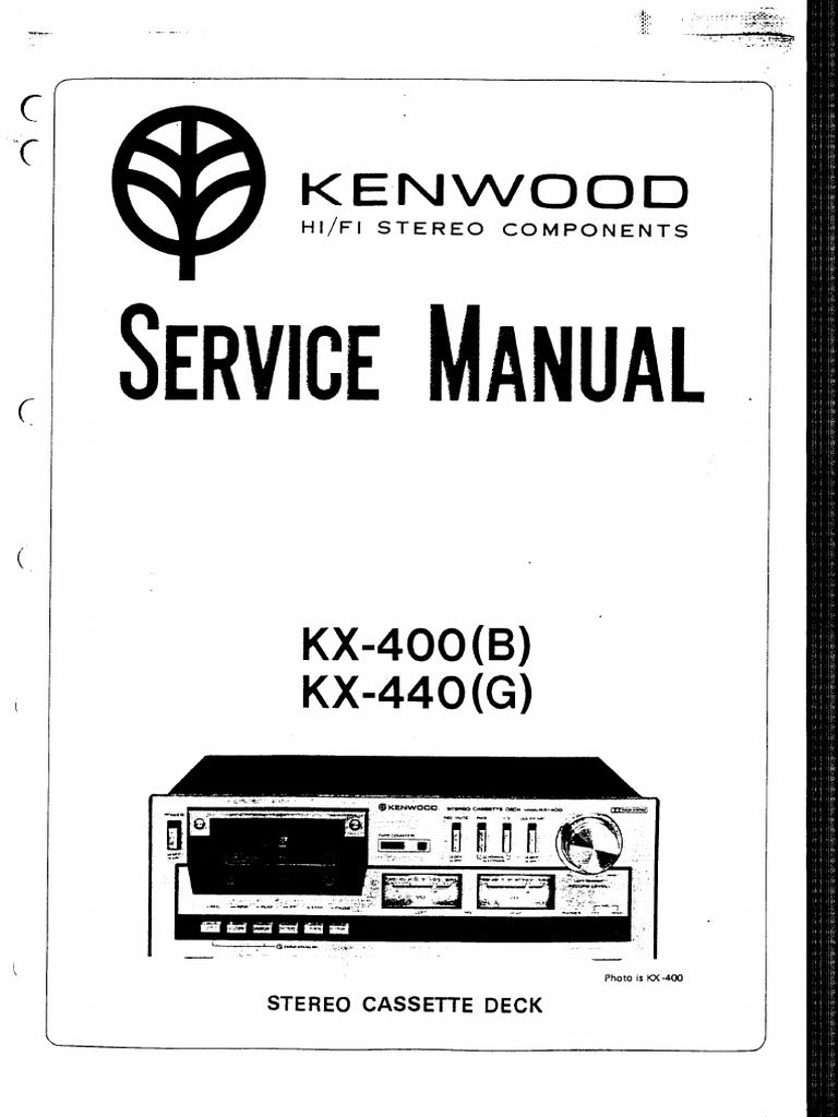 Hfe Kenwood Kx-400 B G Service en | PDF