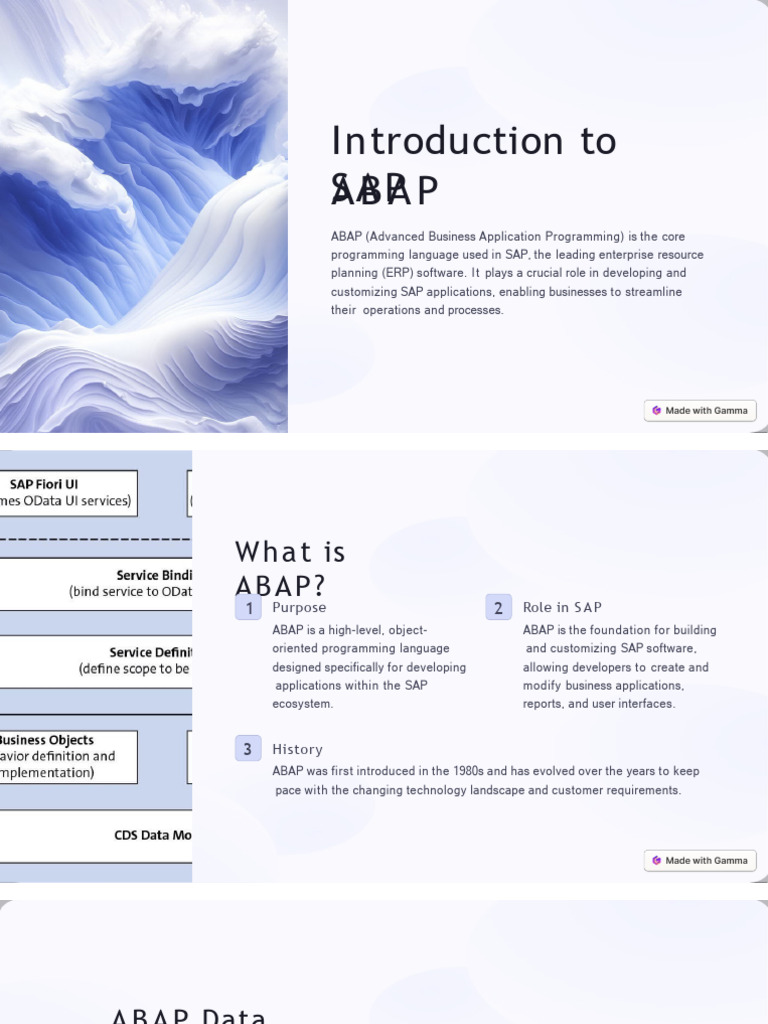 Introduction To SAP ABAP | Download Free PDF | Systems Engineering | Software Development
