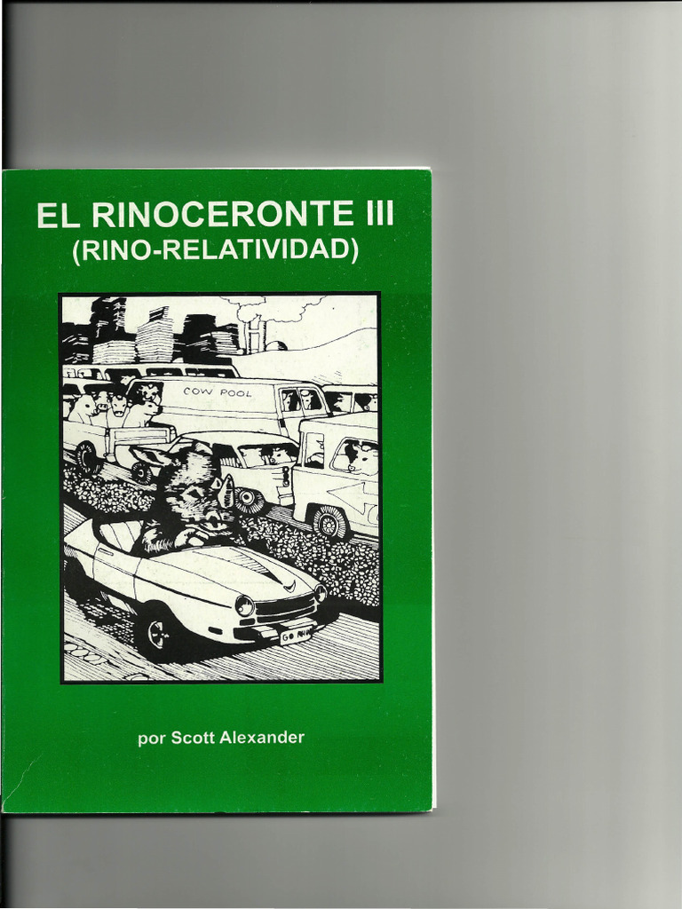 Scott Alexander - El Rinoceronte III | PDF