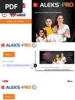 Plataforma ALEKS Instructivo Registro Estudiante | PDF | Crecimiento personal y profesional