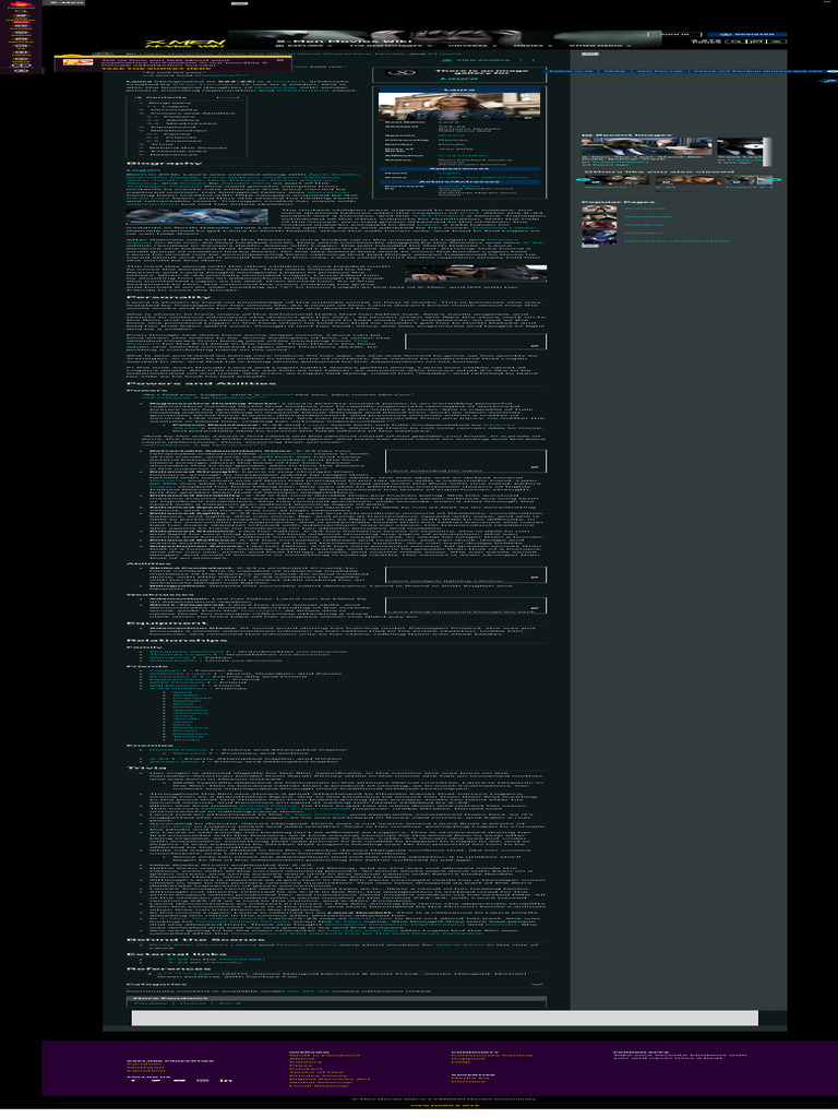 Laura - X-Men Movies | PDF