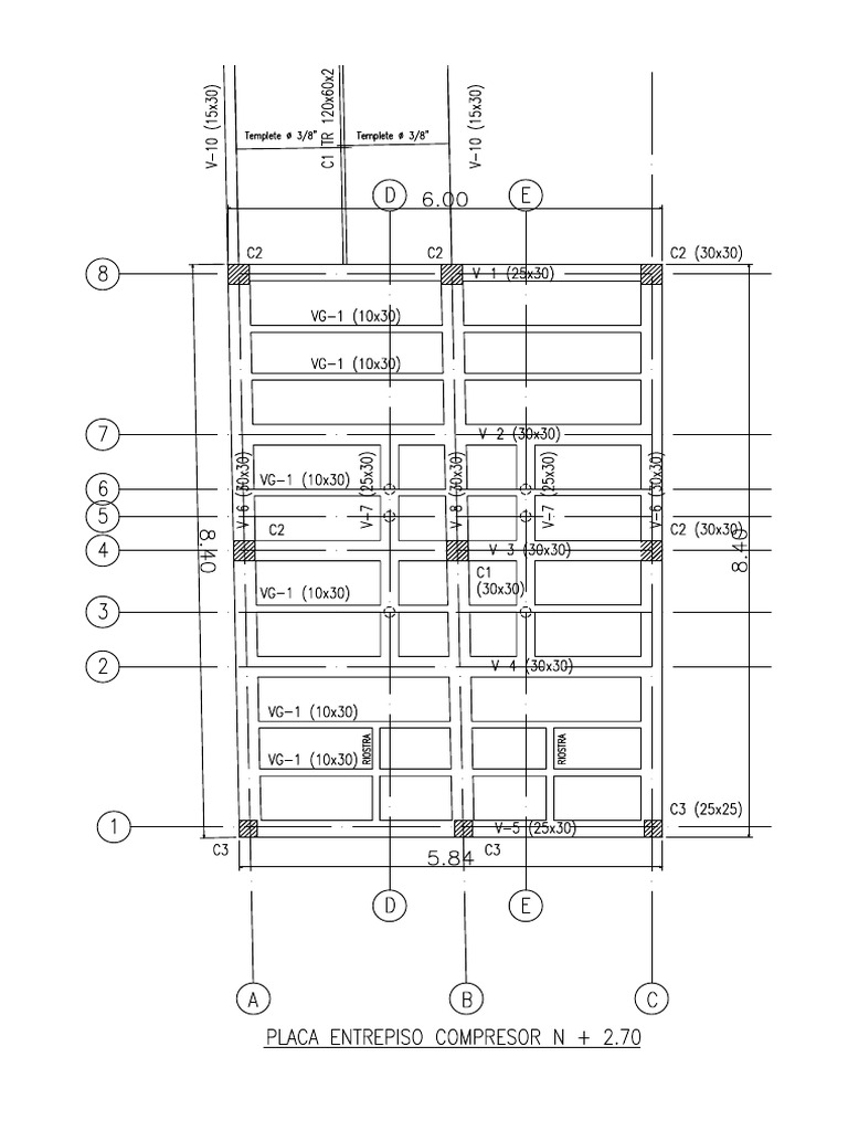 Losa Entrepiso Formaleta | PDF
