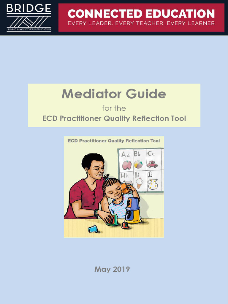 ECD Mediator Guide For Quality Reflection Tool 2019 | PDF | Question ...