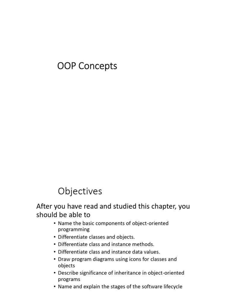 Lecture 2part1 Pdf Object Oriented Programming Inheritance 4322