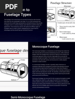 Fuselage Types of Construction | PDF | Fuselage | Truss