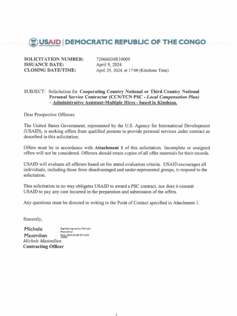 Usaid 240409 01 02 | PDF