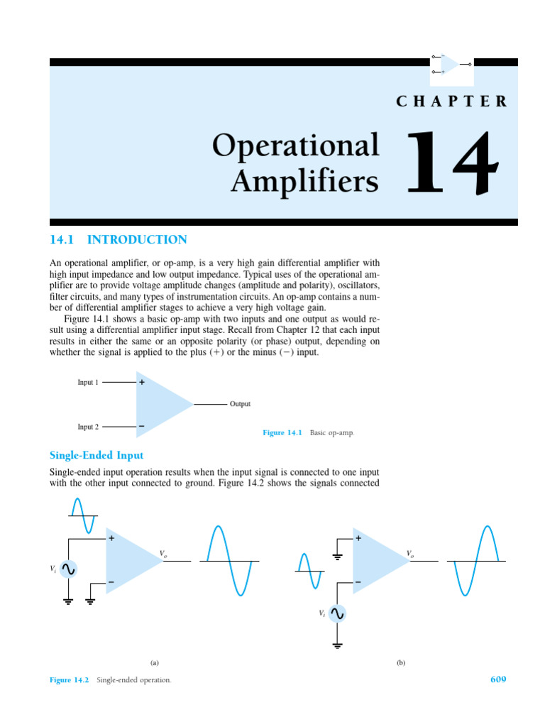 Opamp | PDF | Amplifier | Operational Amplifier