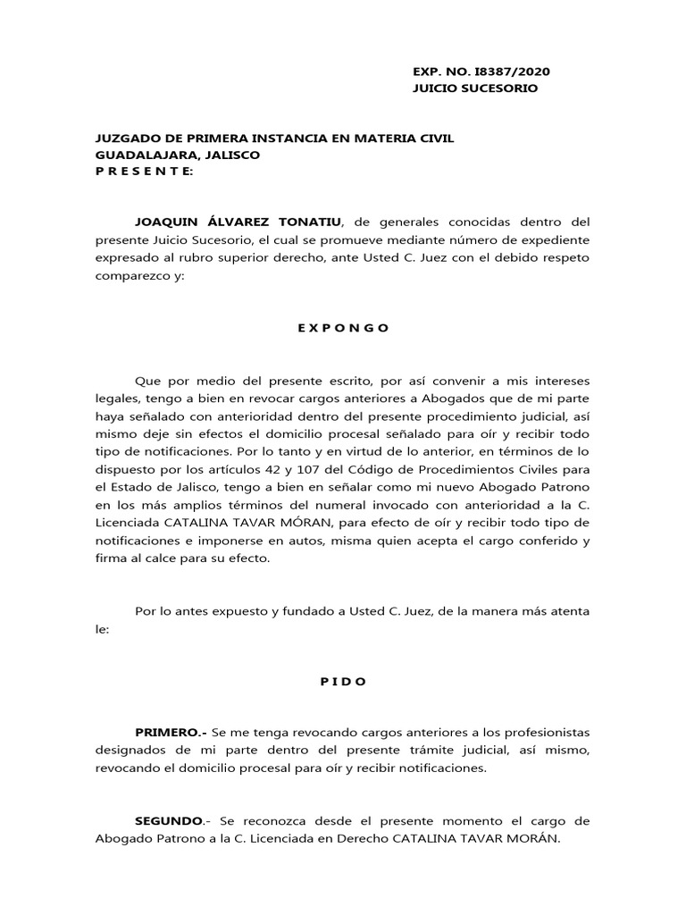 Revocación de Abogados | PDF | Abogado | Judicaturas