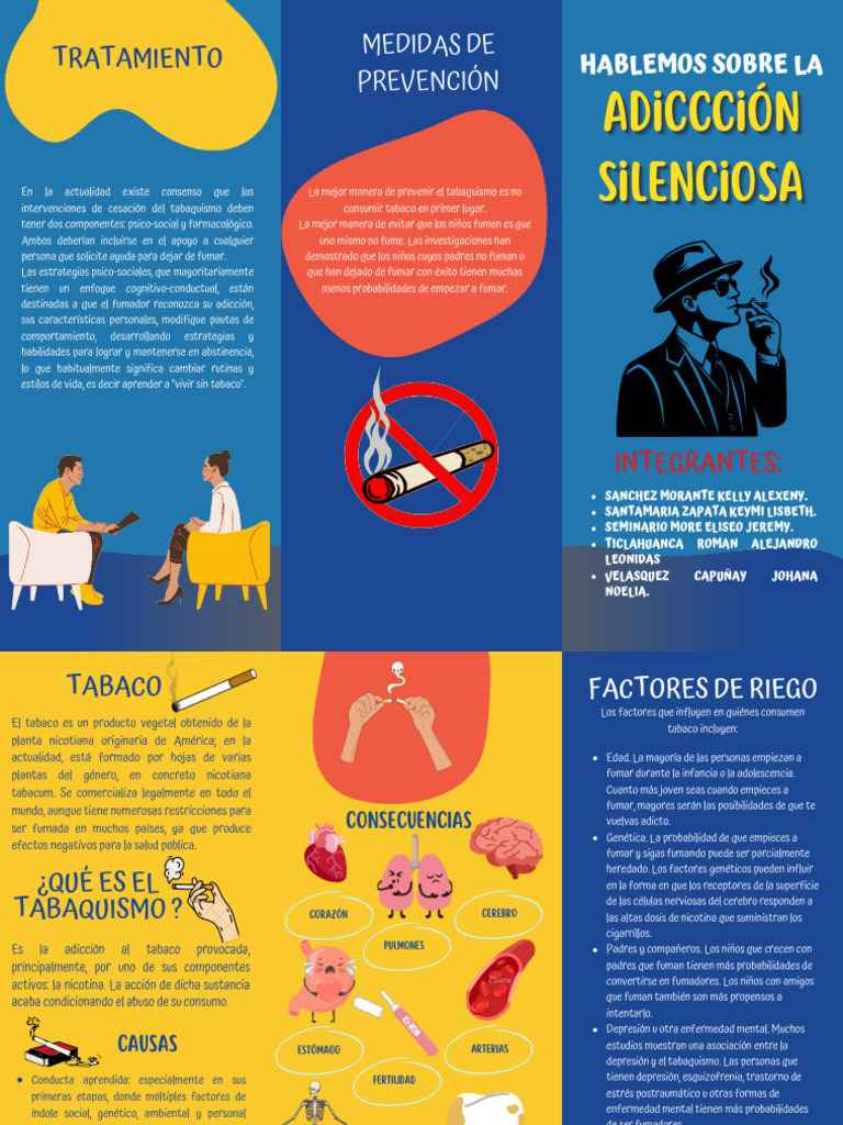 Triptico Tabaco - 20240506 - 113731 - 0000 | PDF | Medicina CLINICA