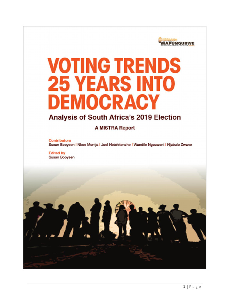 Elections Report | PDF | Elections | Voter Turnout