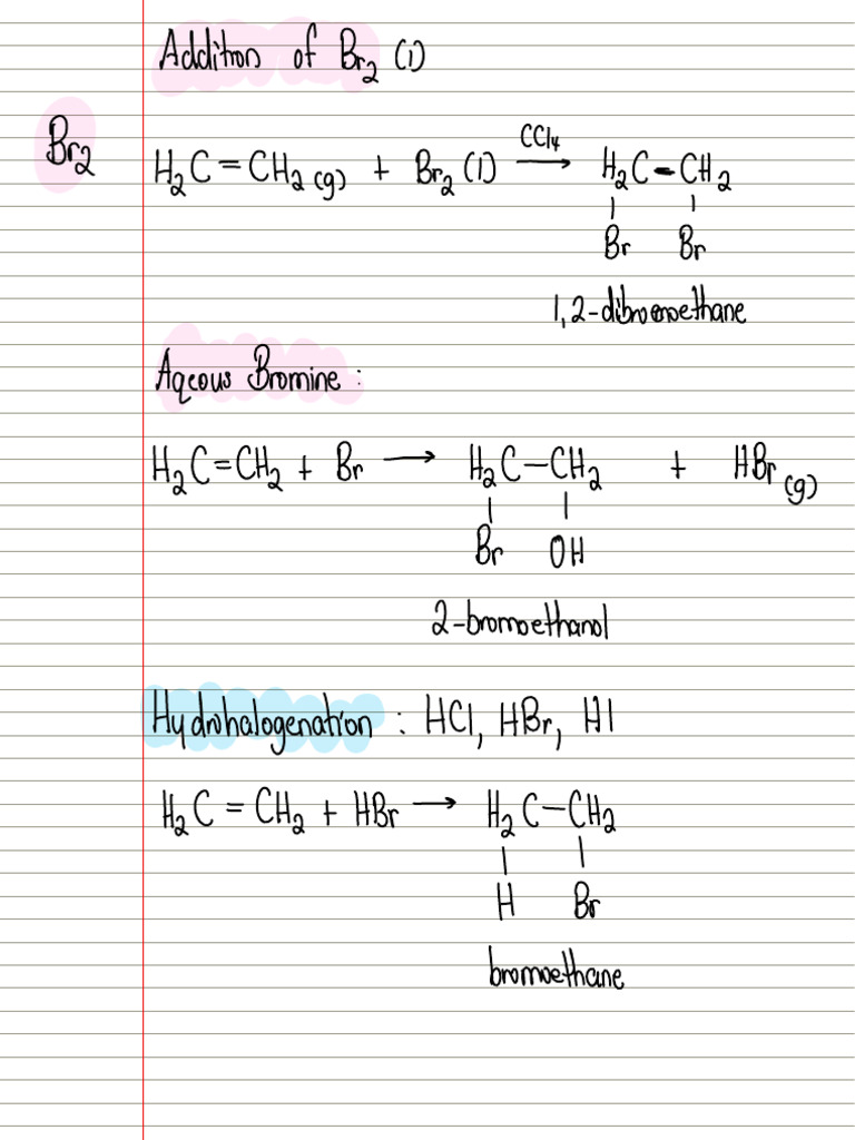 Alkenes 2 | PDF