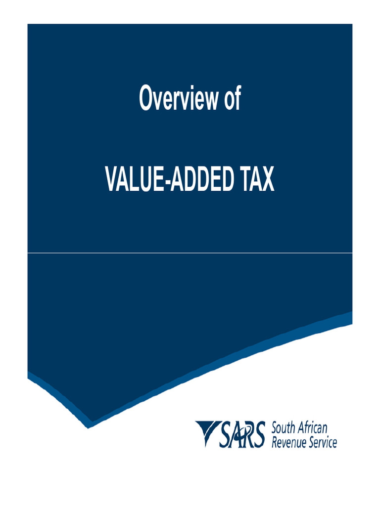 Overview | Download Free PDF | Value Added Tax | Taxes