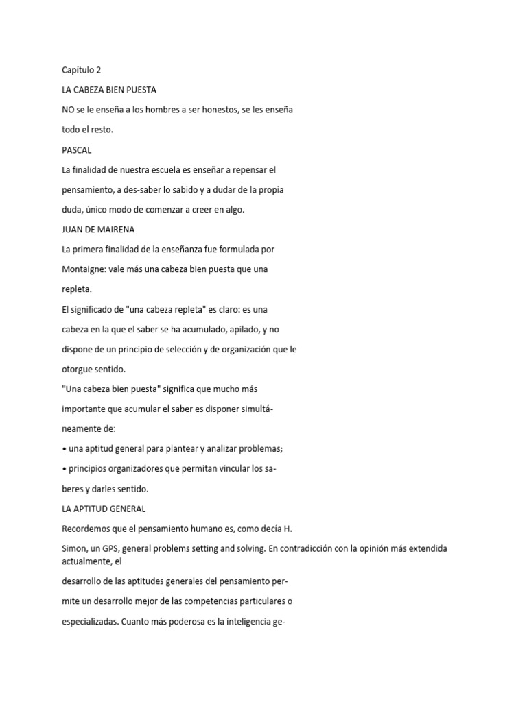 Capítulo 2 | PDF | Biología | Conocimiento