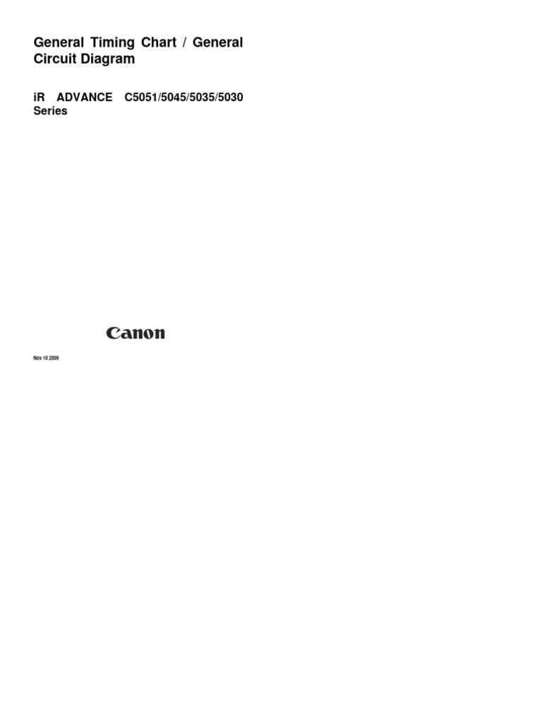 Imagerunner Advance Ir Adv c5030 Series GTC, GCD | PDF | Electrical Engineering | Equipment