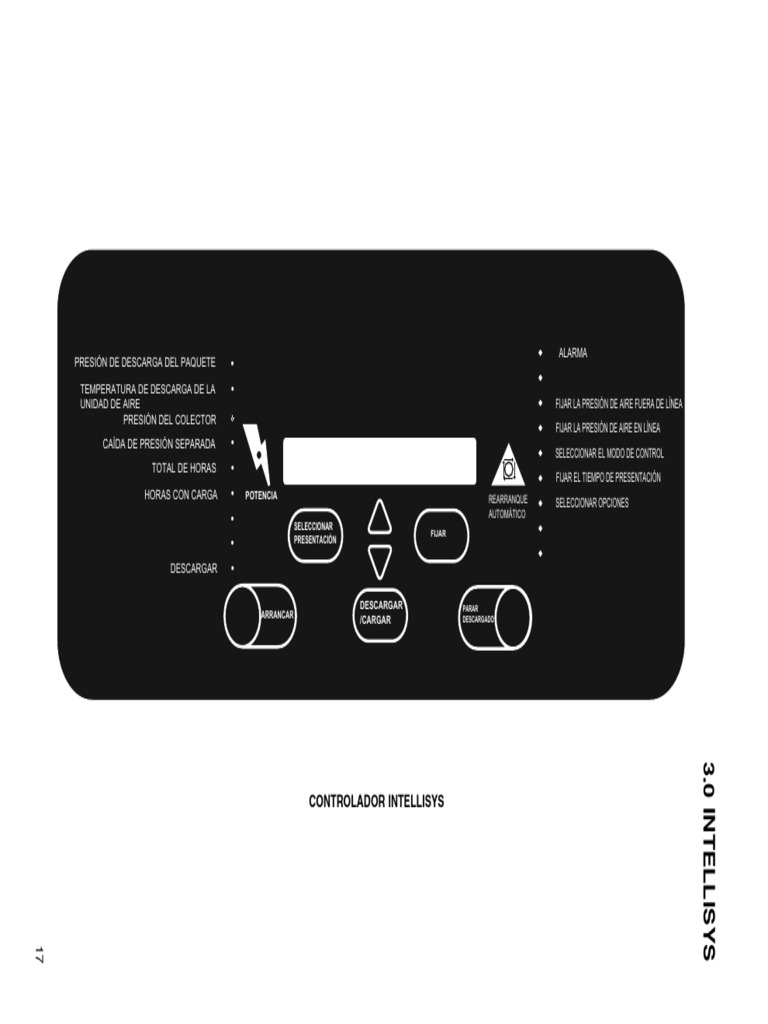 Manual del Controlador Intellisys 3.0 | PDF | Cambiar | Presión