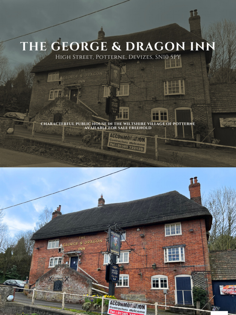 The George & Dragon Inn, Potterne - Sales Particulars | PDF | Pub | License