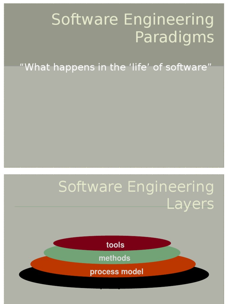 Software Engineering Paradigms | Prototype | Systems Engineering