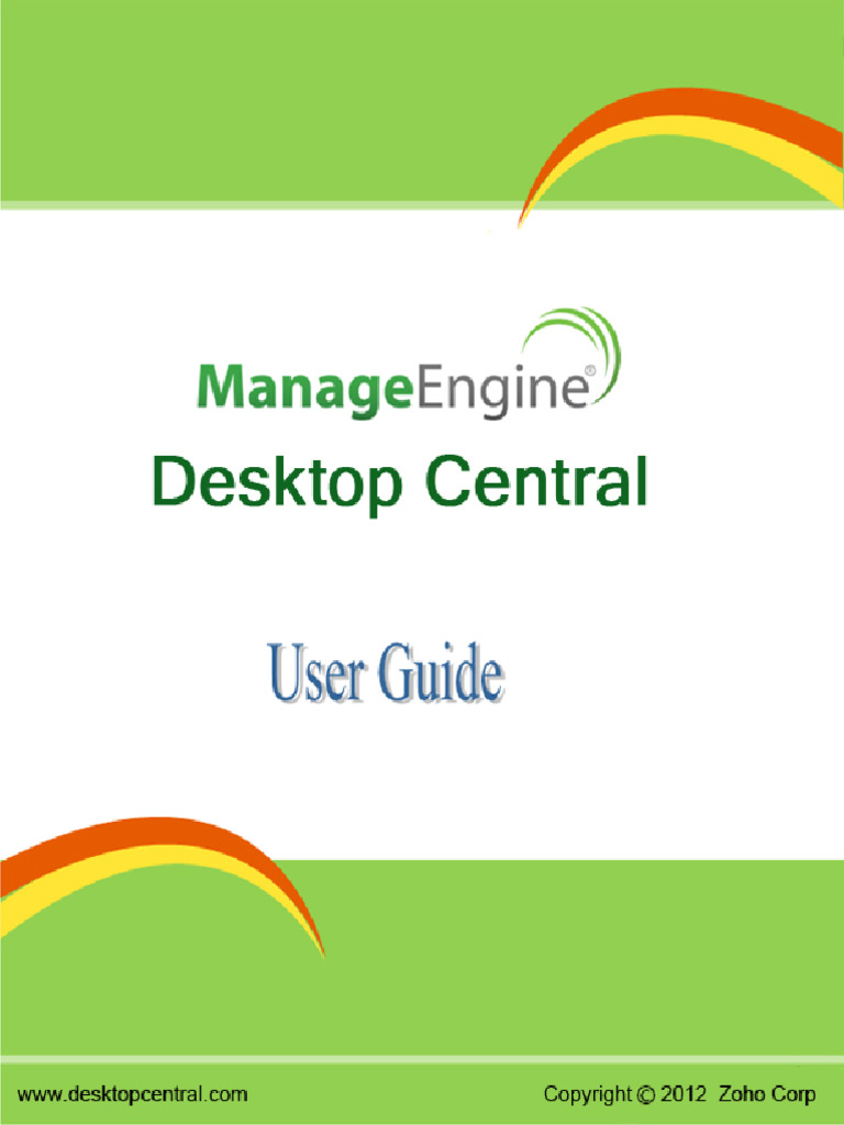 ManageEngine Desktop Central | PDF | Active Directory | Microsoft Windows