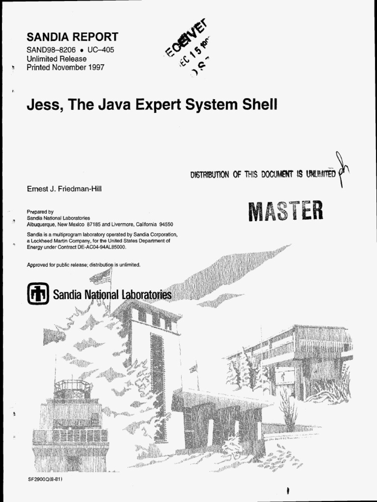 Jess, The Expert System Shell: Sandia Report | Download Free PDF | Parameter (Computer ...