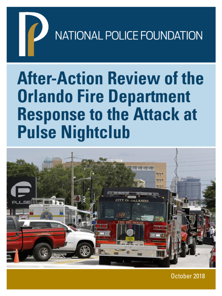 Orlando Fire Dept. After-Action Review | PDF | Pulse (Nightclub ...