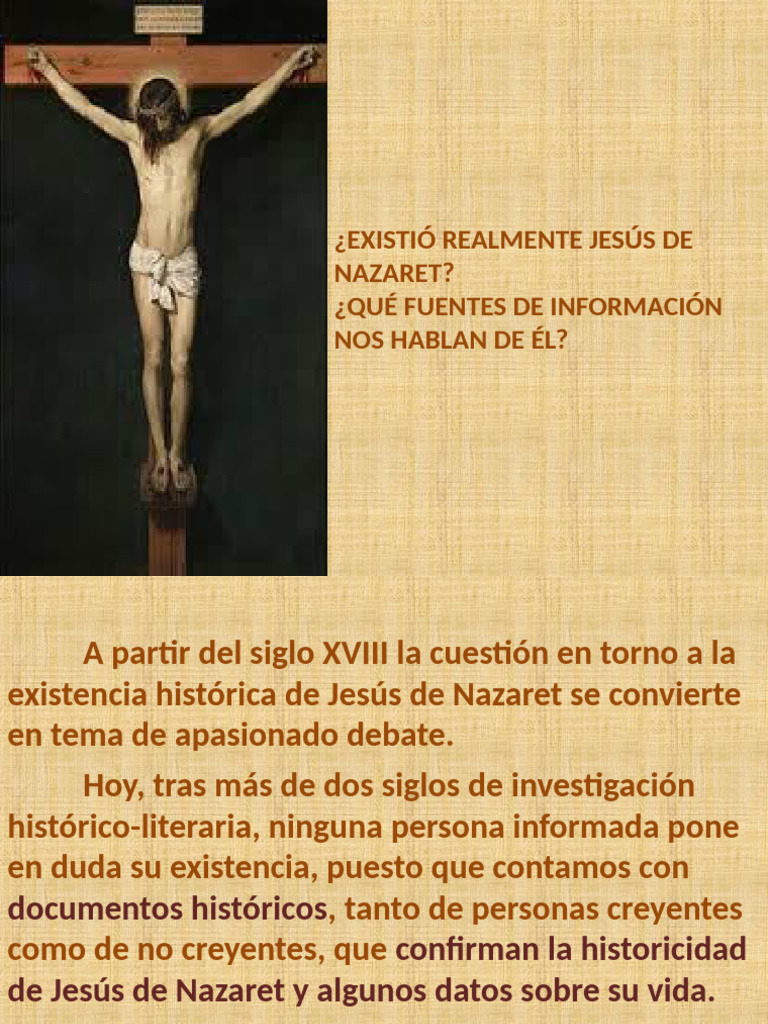 La Existencia Histórica de Jesús | Descargar gratis PDF | Jesús | Evangelios