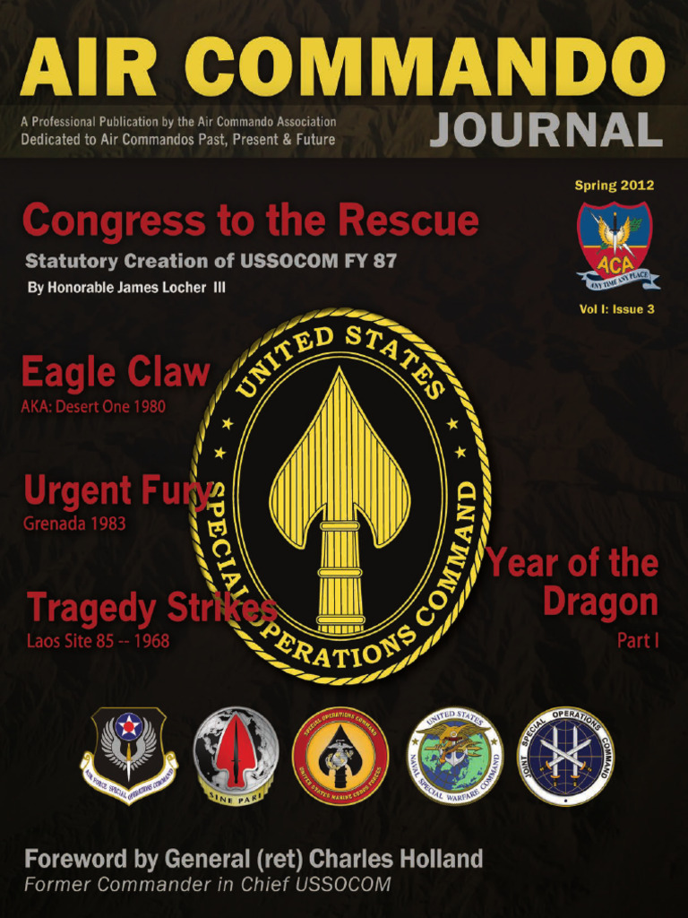 Air Commando Journal Vol 1 Issue 3 | PDF | Military Science | Warfare
