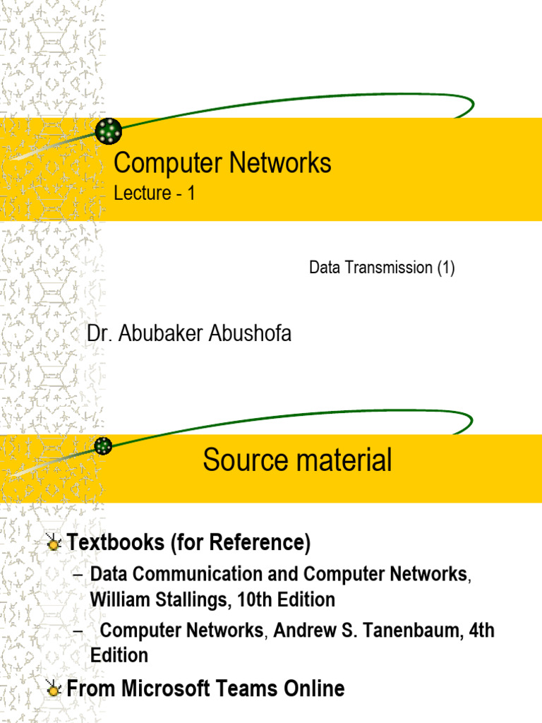 532 Full | PDF | Computer Network | Transmission Medium