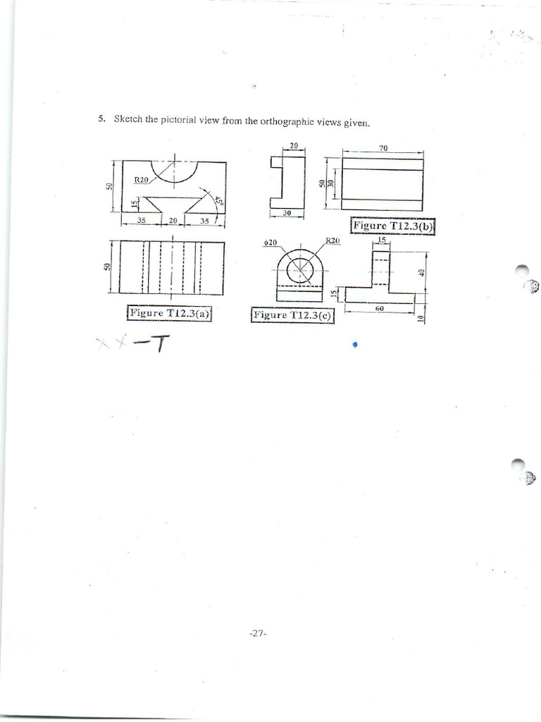 Orthographic Views 2 | PDF