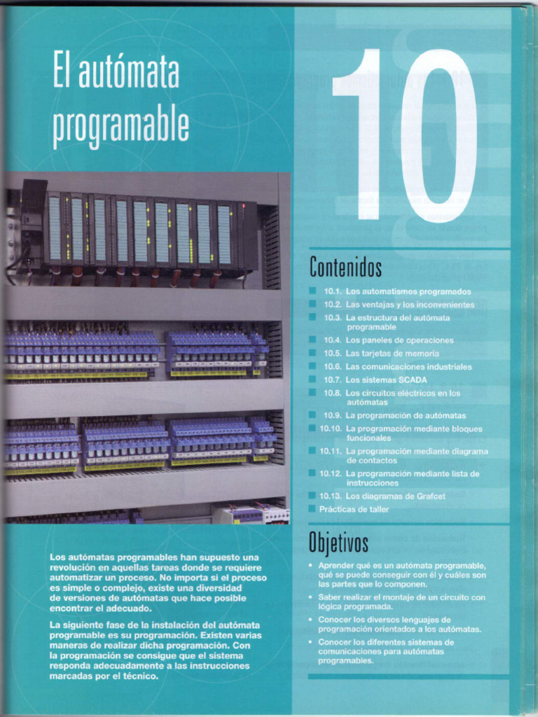 El Automata Programable PLC | PDF | Relé | Transistor