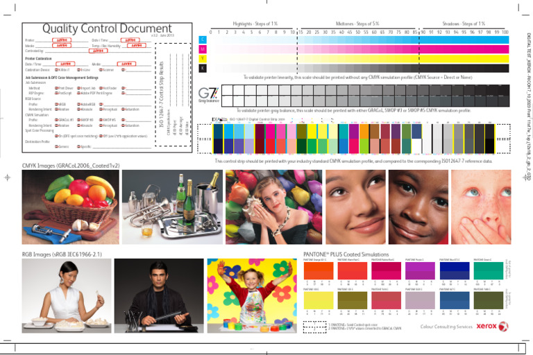 XEROX - RICOH QC Document v3.2_Form 12x18 - Colour Test - Quality ...