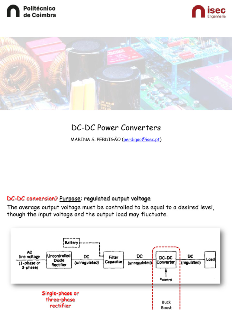 Power Electronics - DC/DC | PDF | Electromagnetism | Physical Quantities
