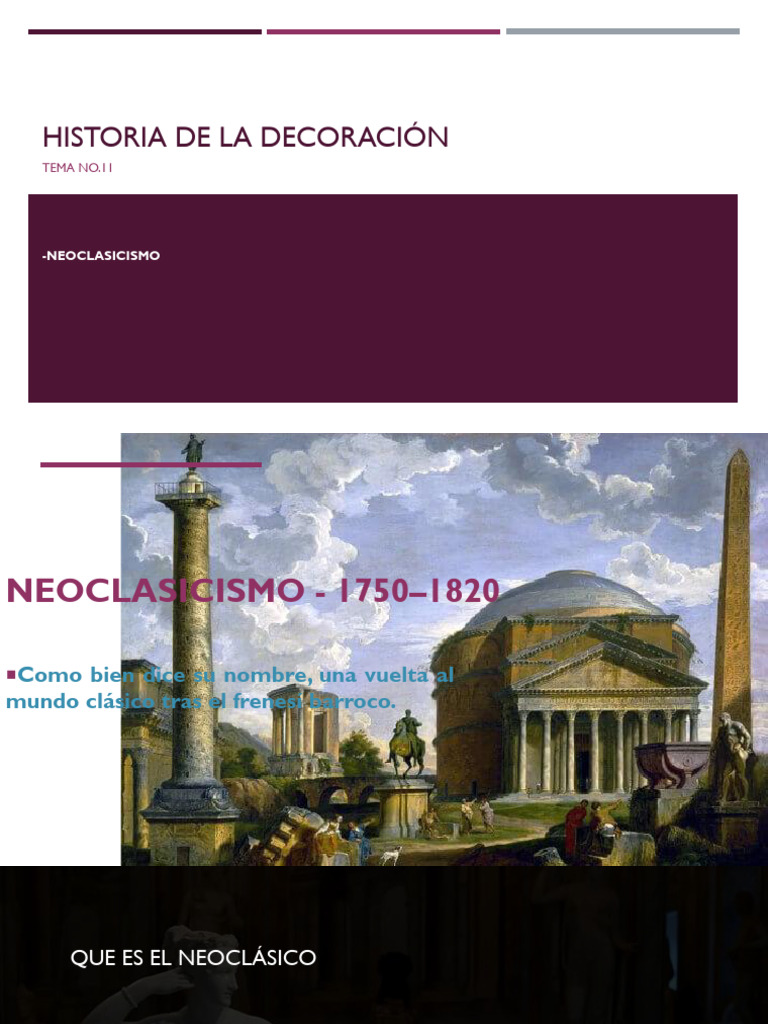 11 - Neoclasicismo | PDF | Escultura | Pinturas