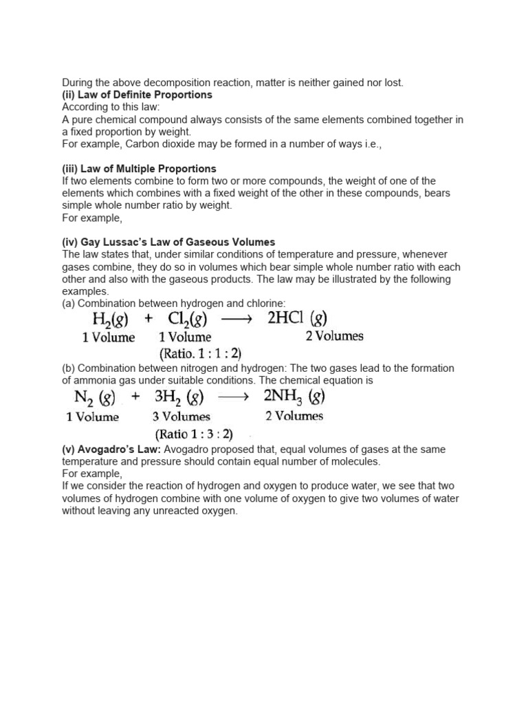 Some Basic Concepts of Chemistry Class 11 Notes Chapter 1 | PDF ...