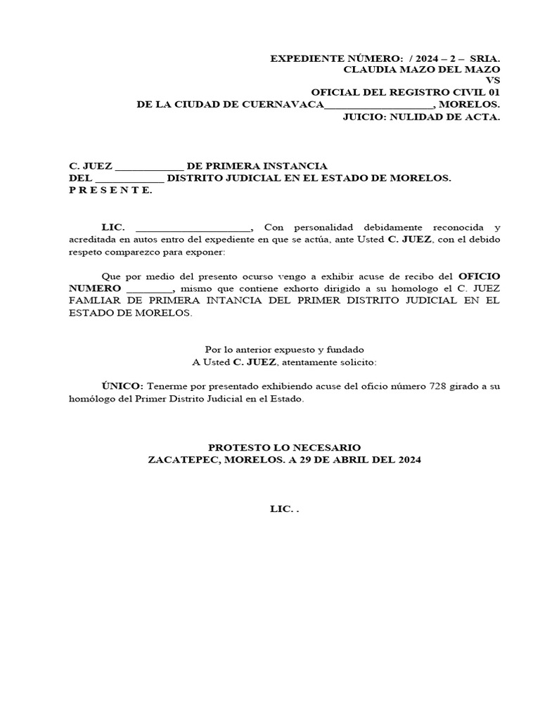 Devolucion de Acuse-Scribd | PDF