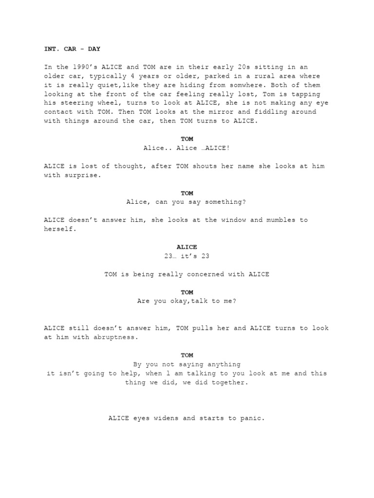 Bandits Script | PDF