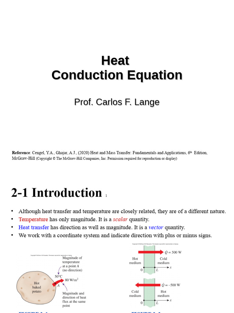 371 03 Heat Conduction Equation | Download Free PDF | Thermal Conduction | Heat