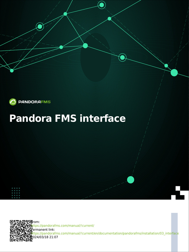Overview of Pandora FMS Interface | PDF | Icon (Computing) | World Wide Web
