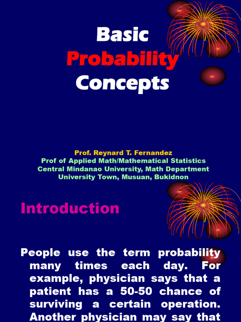 Module-4A-Review-on-Probability-BSIT-2B | PDF | Probability | Experiment