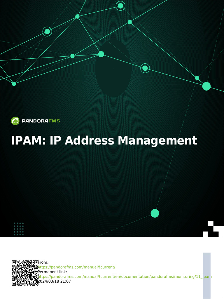 06 Pandora Ipam Ip Address Management | PDF | Ip Address | Computer ...