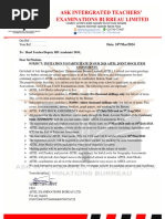 Wakata Mock Circular 2025 | PDF