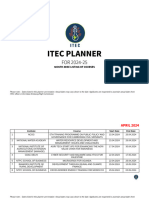 ITEC Courses Planner 2025-26 | PDF | Entrepreneurship | Sustainability