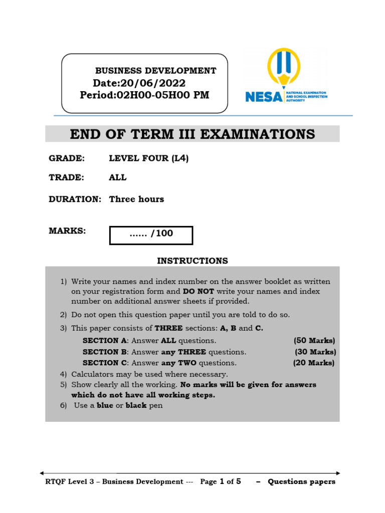 L4 BUSINESS PLAN DEVELOPMENT-PAPER | PDF | Swot Analysis | Economies