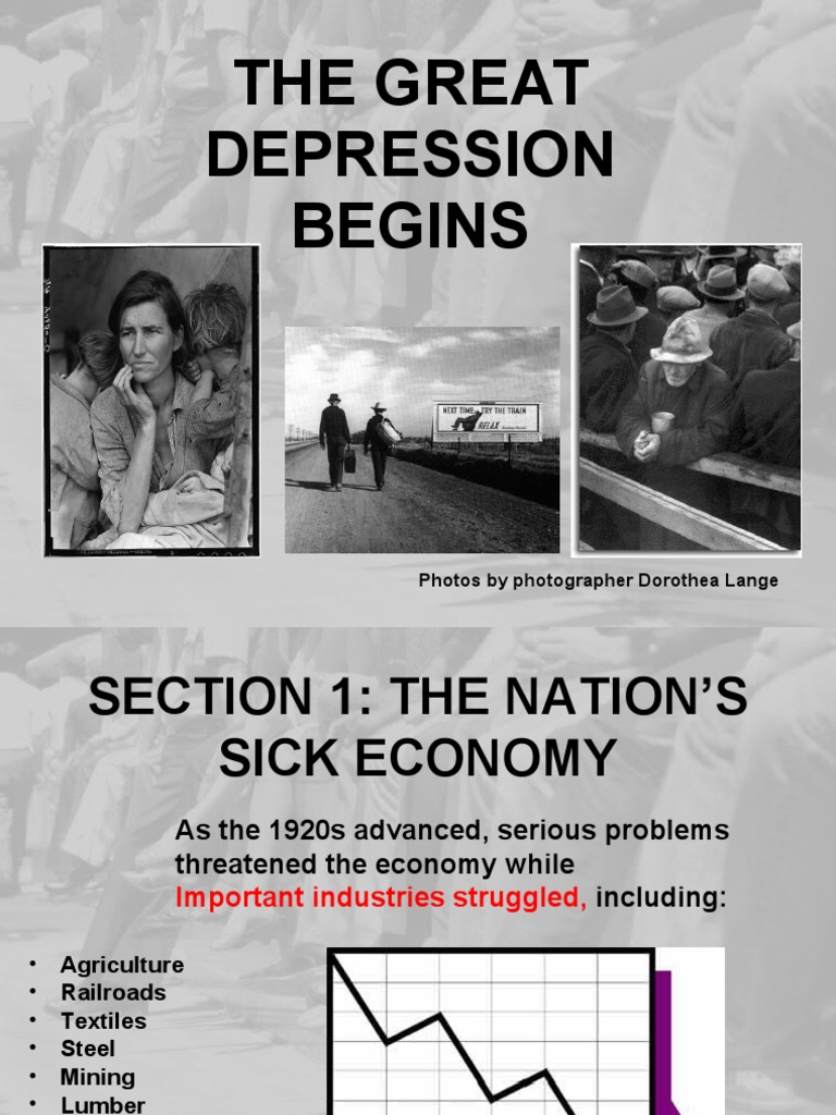 Black Tuesday and the Great Depression | PDF | Wall Street Crash Of ...