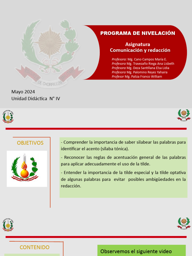 Reglas de Acentuación y Tilde | PDF | Fonética | Voz humana