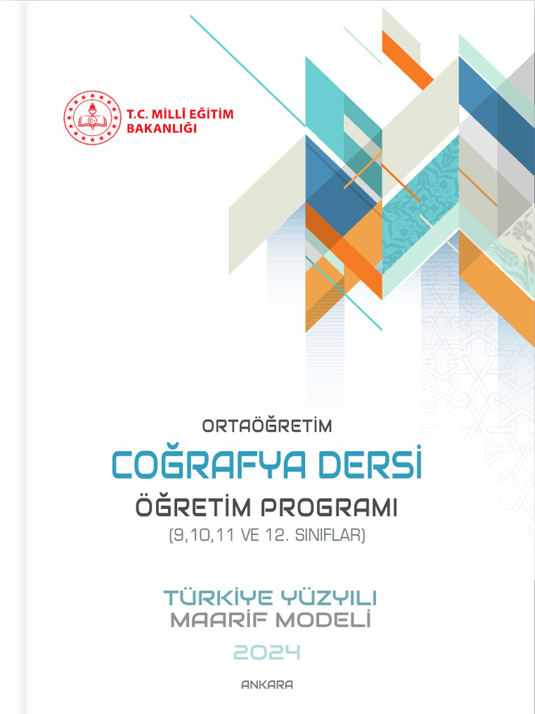 Mavi Vatan Müfredat Coğrafya 2024programcog9101112 | PDF