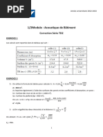 Exercices Acoustique Avec Corrections 2023 2024 | PDF | Décibel ...