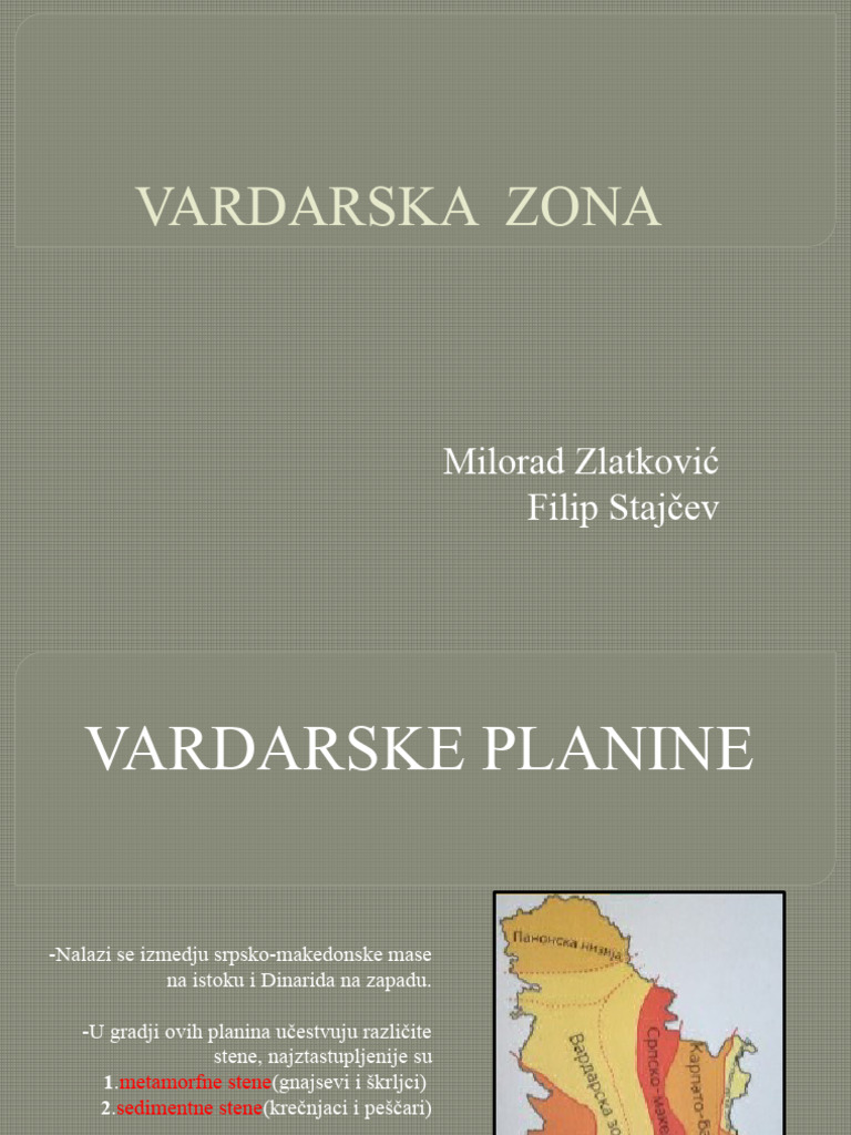 Vardarske Planine Prezenetacija | PDF